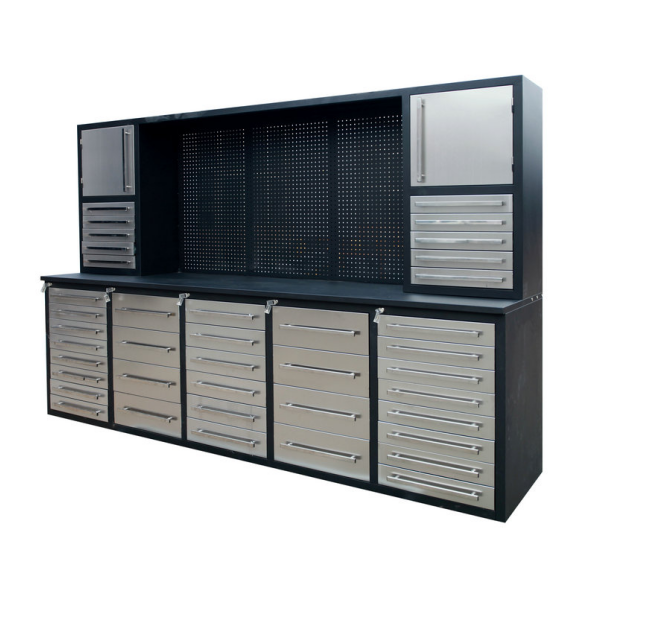 Workshop Site Tool Storage Cabinet Heavy Duty Garage Tool Cabinet with ...