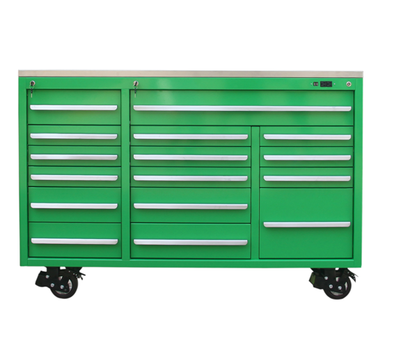 Garage Store Tools Heavy Duty Rolling Tool Box with Hutch and ...